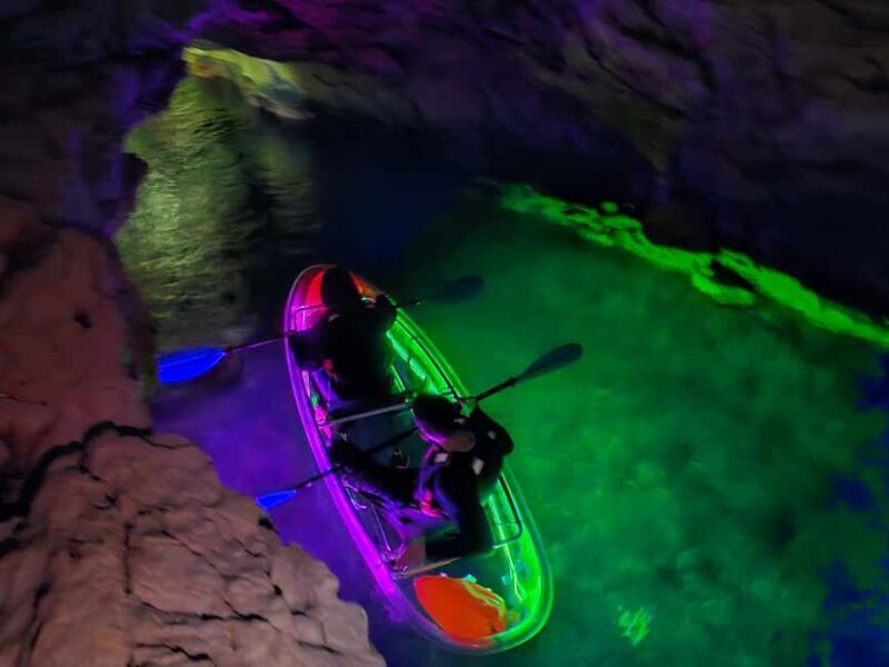 Pula: Istria Cave LED Illuminated Kayak Tour by Night - Accessibility and Practical Details