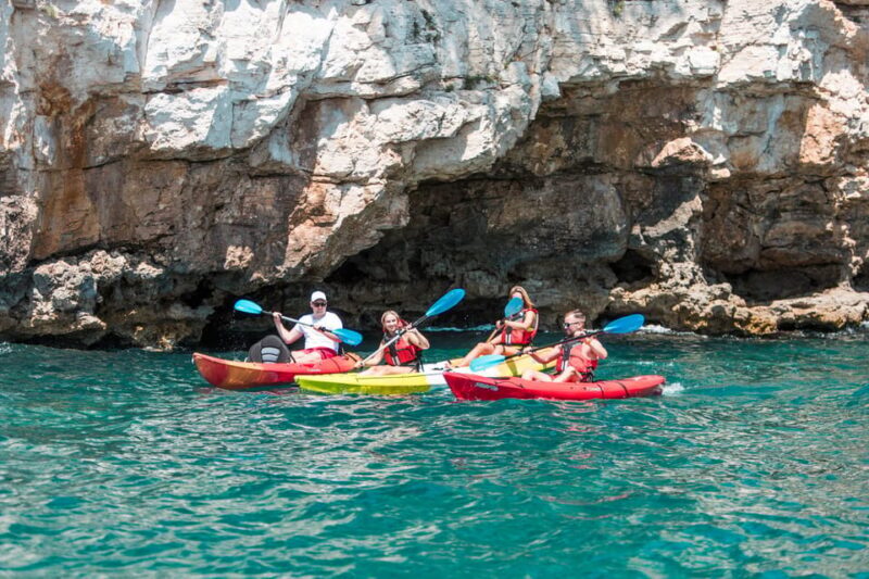 Pula: Kayak Adventure with Cave & Island Snorkeling - Key Points