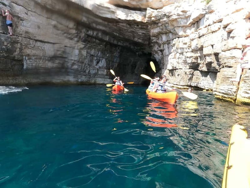 Pula: Kayak Tour, Cliff Jumping, Snorkeling & GoPro Pictures - The Experience in Detail