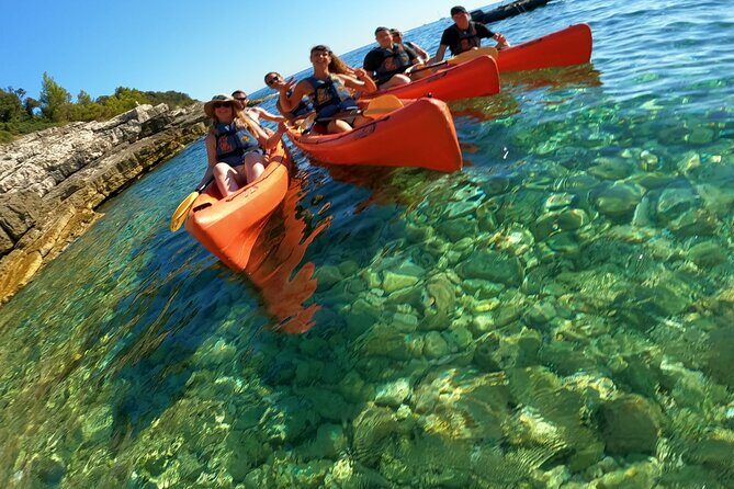 Pula Kayak Tour-Cliff jumping,snorkeling& free GoPro pictures - Frequently Asked Questions