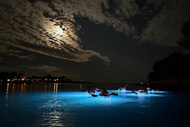 Pula: Sunset/Night-time Illuminated Transparent Kayak Tour - The Sum Up