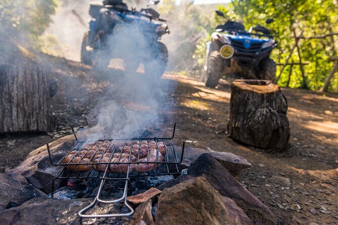 Quad excursion in the Maremma with barbecue in the woods - The Rustic Woods Barbecue: A Heartwarming Finish