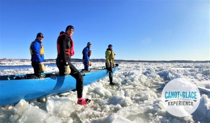 Quebec City: Ice Canoeing with Hot Chocolate & Sauna - Key Points