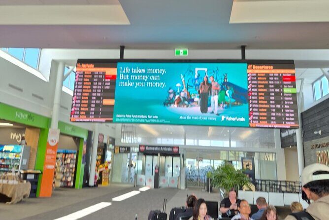 Queenstown Airport to Towncenter Transfer - Key Points