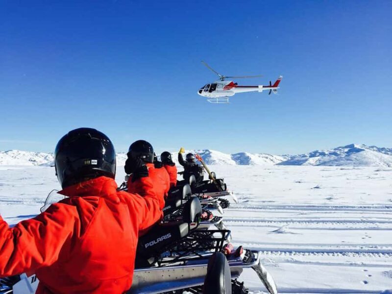Queenstown: Snowmobiling Experience with Helicopter Flight - Key Points