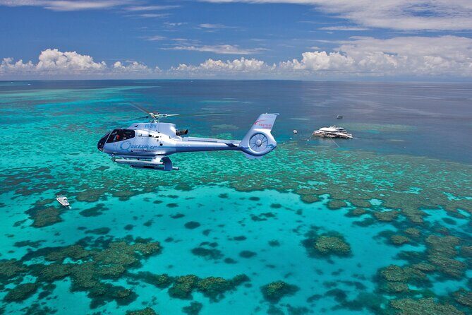 Quicksilver Pontoon and 10 Minute Scenic Helicopter Flight - A Detailed Look at Quicksilver’s Outer Barrier Reef Tour with a Scenic Helicopter Flight