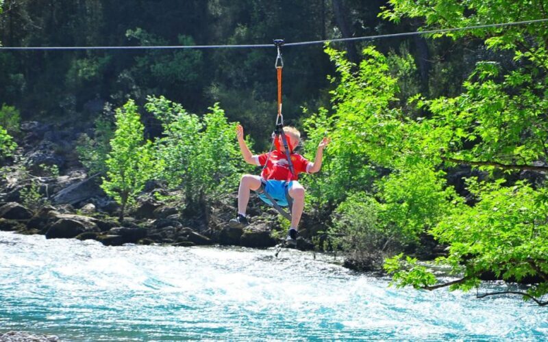 Rafting, Canyoning & Zipline, : 3-in-1 Adrenaline Tour - Lunch Break and Rest  