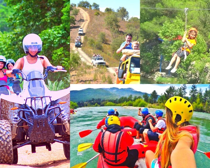 Rafting, Quad or Buggy Ride, Zipline, Jeep Tour Super Combo - Practical Tips for the Day