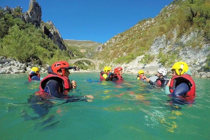 Rando Aqua - "Le Pont de Tusset" - Discovery Course - An Engaging Way to Discover the Gorges du Verdon