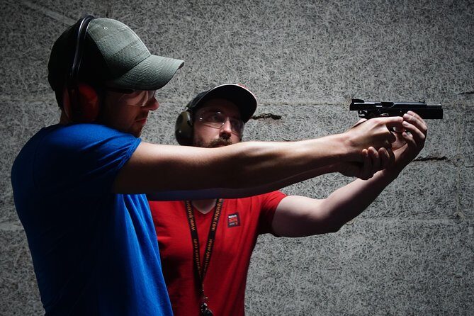 Real gun shooting experience! Extremely fun indoor activity in Riga! - Key Points