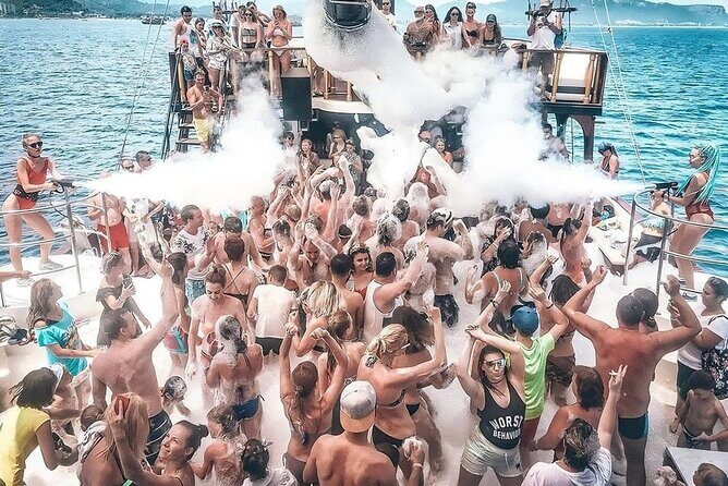 Red Dragon Pirate Ship with Foam Party Free Lunch and Swim Breaks - The Itinerary in Detail