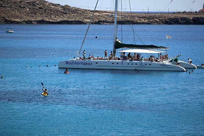 Relaxing Adults-only Blue Lagoon Catamaran Trip from Protaras - An Authentic Look at the Blue Lagoon Catamaran Experience