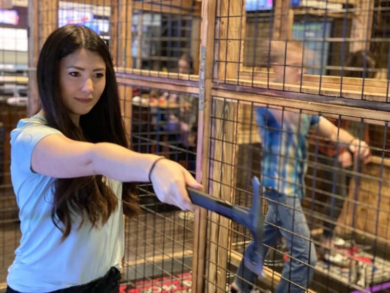 Reno: Axe Throwing Experience (18+) at Grand Sierra Resort - Key Points