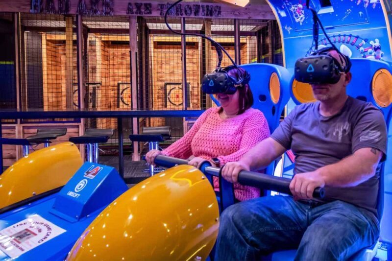 Reno: Grand Sierra Resort - Max Action Arena Family Fun Pass - VR Race Car: High-Speed Indy Action