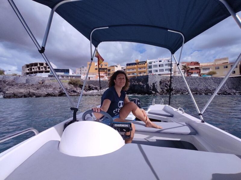 Rent a Boat with No License, Self Drive - Exploring the Tenerife Coast from the Water