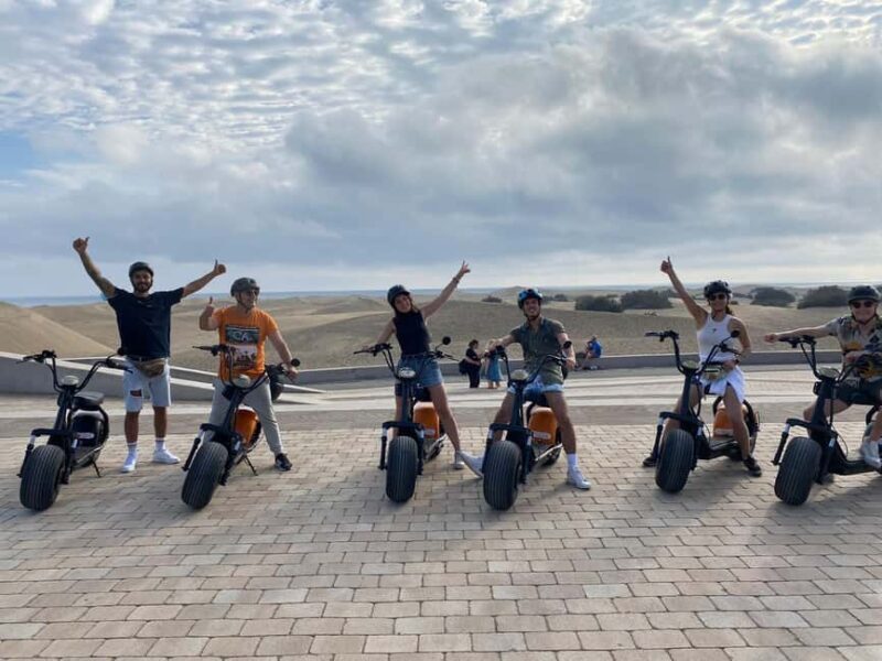 Rent e-Scooter 2 seat from 1 till 4 Hour: Explore Maspalomas - Exploring the Maspalomas E-Scooter Experience
