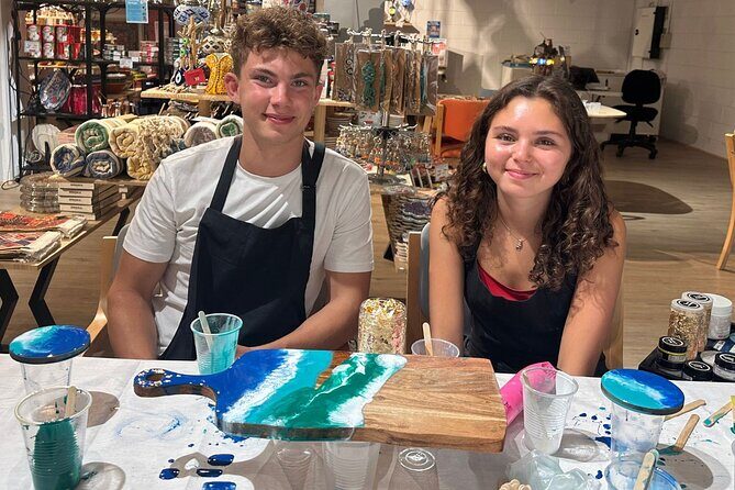 Resin Art Classes Melbourne: Cheeseboards & Coasters - An Overview of the Experience