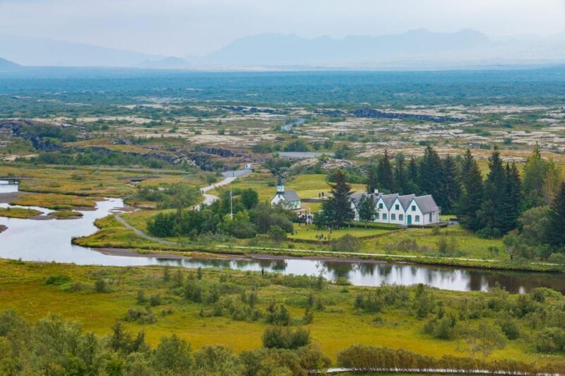 Reykjavik: Golden Circle, Crater & Blue Lagoon Minibus Tour - Key Points