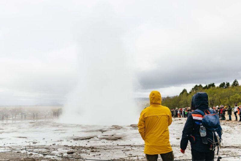 Reykjavik: Golden Circle, Crater & Blue Lagoon Minibus Tour - What to Bring and Know