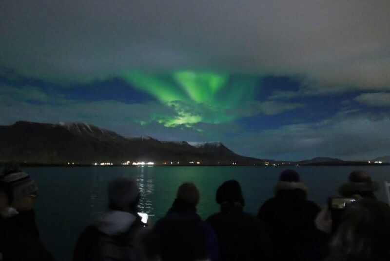 Reykjavik: Northern Lights Guided Boat Tour with Photos - Key Points