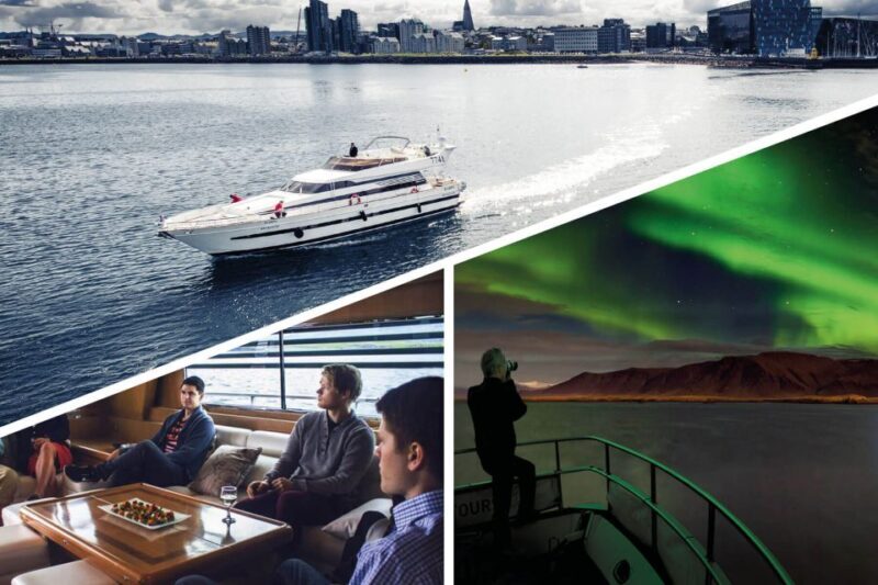 Reykjavik: Northern Lights Motor Yacht Cruise - Chasing the Aurora Borealis