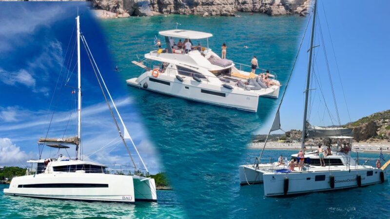 Rhodes: All-Inclusive Catamaran Cruise with Lunch and Drinks - FAQ