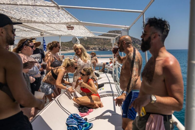 Rhodes: Bay to Bay Swim Cruise with Greek Buffet and Wine - A Closer Look at Whats Included