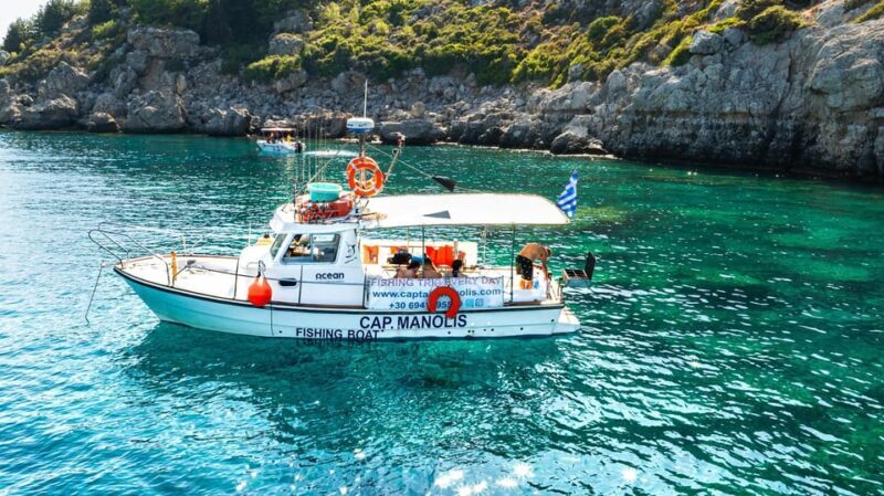 Rhodes: Captain Manolis Fishing Trip with BBQ and Swimming - FAQs