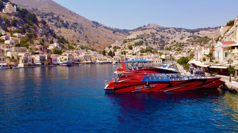 Rhodes: High-Speed Boat to Symi Island & Saint George's Bay - Rhodes: High-Speed Boat to Symi Island & Saint Georges Bay — A Truly Scenic Day Out