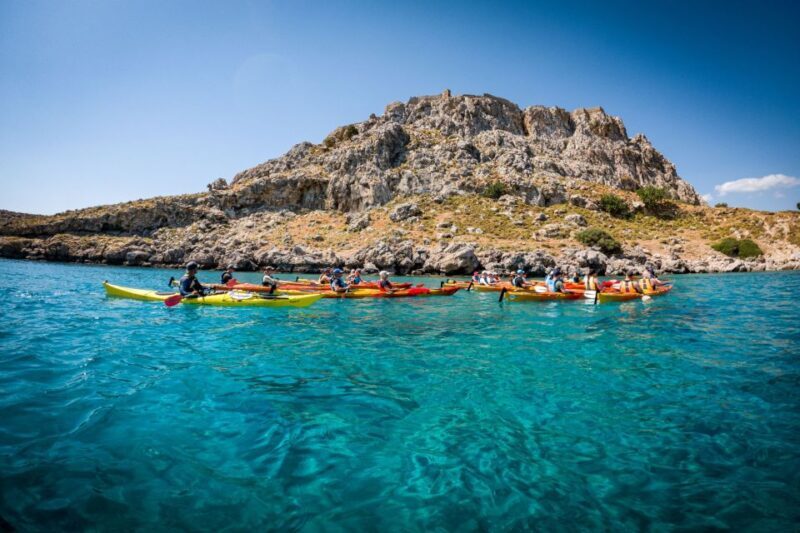 Rhodes: Sea Kayak Adventure to the Red Sand Beach - Key Points