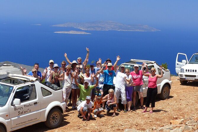 Rhodes Self Drive 4x4 Safari Adventure - North pick ups - A Closer Look at the Itinerary