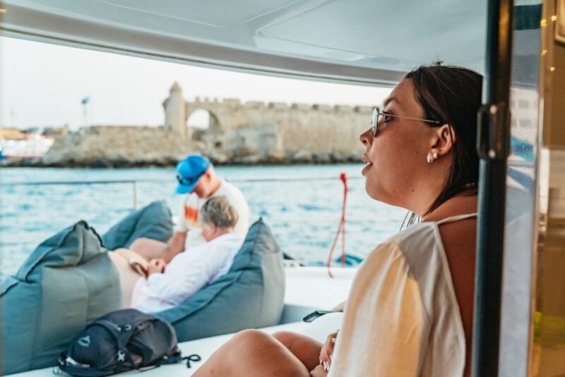 Rhodes: Sunset Catamaran Cruise with Dinner Buffet & Drinks - Who Would Love This Experience?