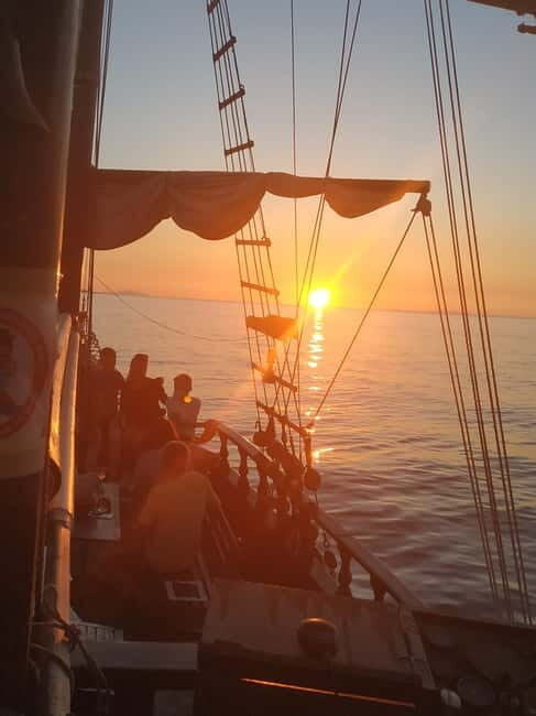 Rhodes: Sunset Cruise 1 hour on an 18th-Century Boat - Key Points