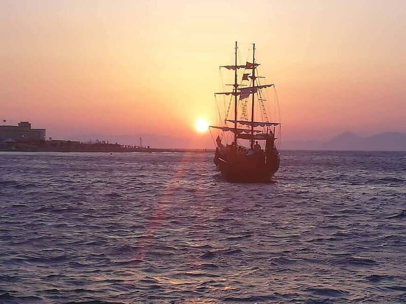Rhodes: Sunset Cruise 1 hour on an 18th-Century Boat - An Authentic, Scenic Voyage at Sunset
