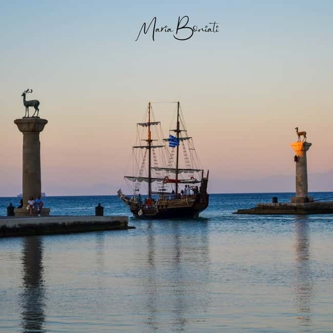 Rhodes: Sunset Cruise 1 hour on an 18th-Century Boat - FAQs