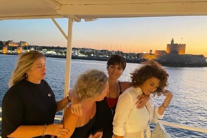 Rhodes Sunset Cruise - Swim and Dine w/ Live Music & Sunset! - Detailed Breakdown of the Itinerary