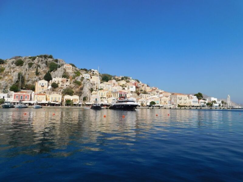 Rhodes Town: Boat Trip to Symi Island and St Marina Bay - FAQs