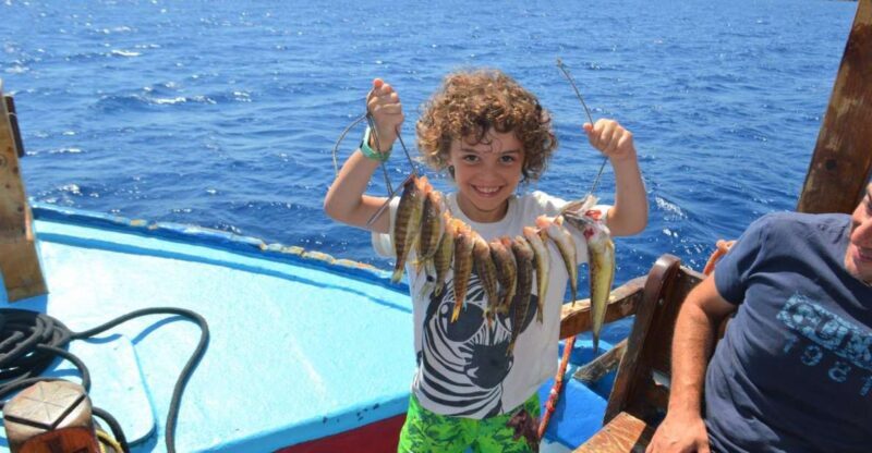 Rhodes Town: Fishing Boat Trip with Fish Meal and Swim Stops - Practical Details and Tips