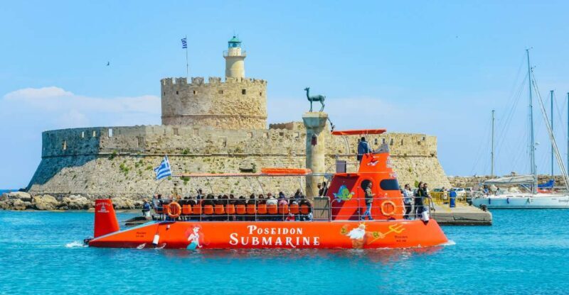 Rhodes Town: Submarine Cruise with Underwater Views - Key Points