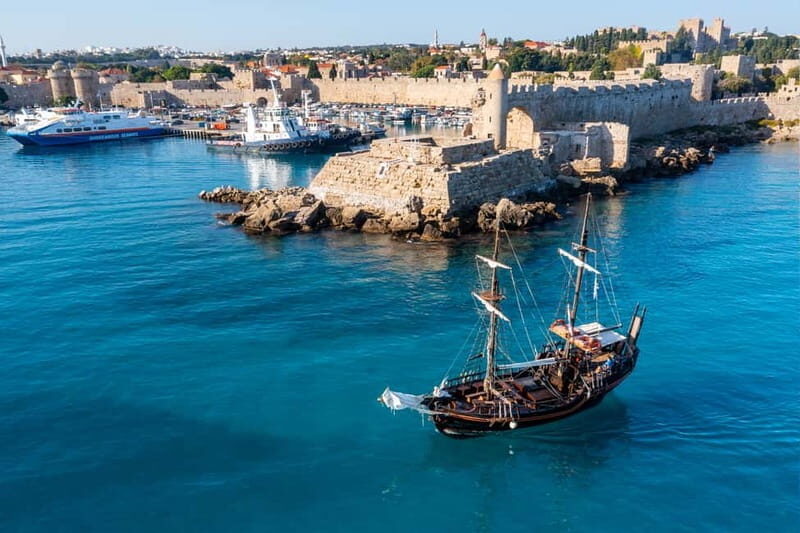 Rhodes:1-hour Sightseeing Day Cruise on an 18th-Century Boat - The Itinerary and What to Expect