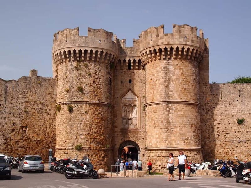 RHODES:HALF DAY TRIP TO RHODES TOWN - Key Points