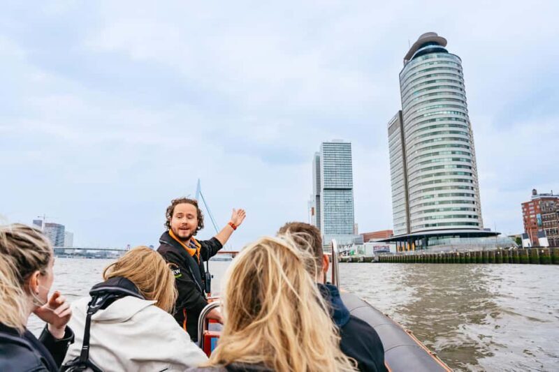 RIB Speedboat Sightseeing Cruise - An Authentic Rotterdam Experience on the Water