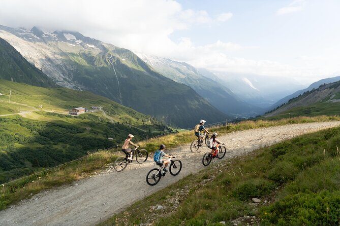 Ride at altitude above Chamonix on an electric mountain bike - Why This Tour Is a Great Choice