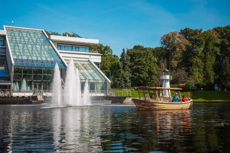 Riga: Canal Boat Sightseeing Tour With Audio guide - Key Points