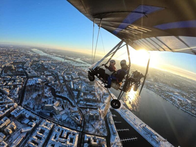 Riga: Hang-Glider 10-Minute Flight Over the City - Key Points