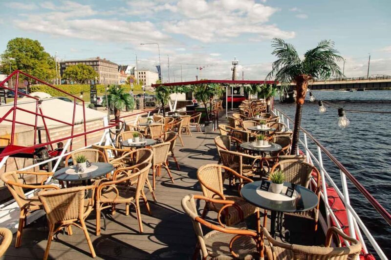 Riga: Sunset trip to Sea gates - River Cruises Latvia - Key Points  