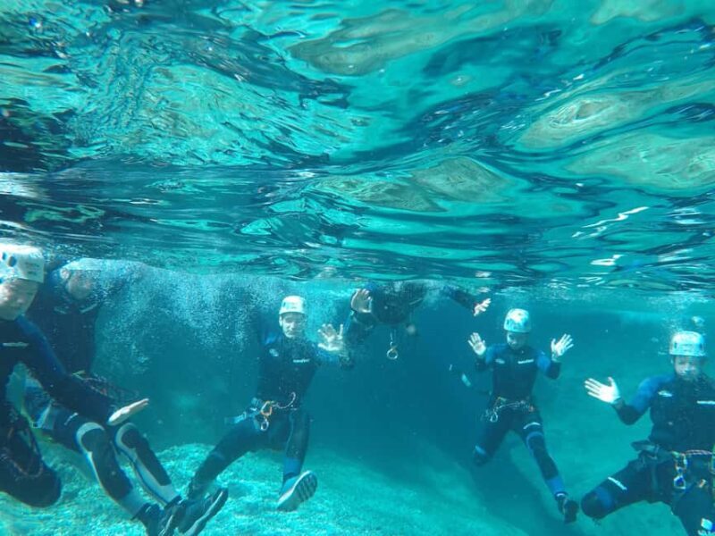 Río Verde, Otivar, Granada: canyoning, crystal clear waters, jumps, and rappelling. - What You Need to Know Before Booking