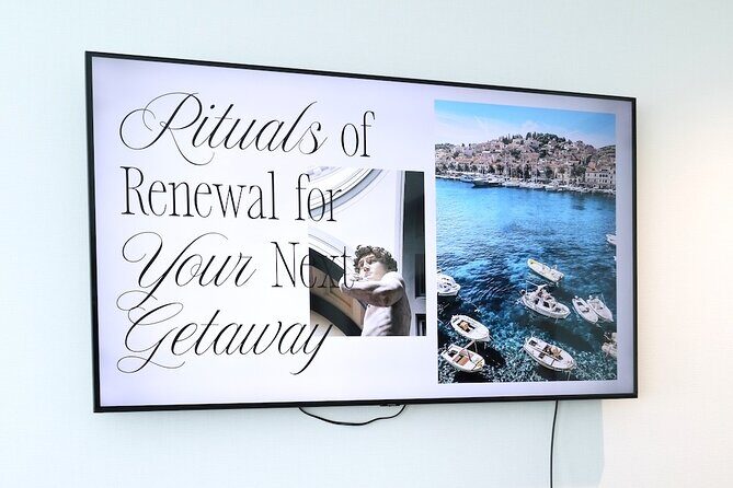 Rituals of Renewal for Your Next Getaway - A Closer Look at the Experience