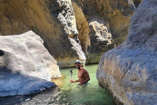 River Trekking at Kourtaliotiko Gorge Waterfalls to Preveli Beach - Practical Details and Tips