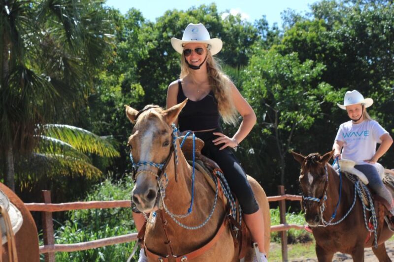 Riviera Maya: Horseback Riding at Rancho Bonanza - The Cenote Experience: A Cool Interlude